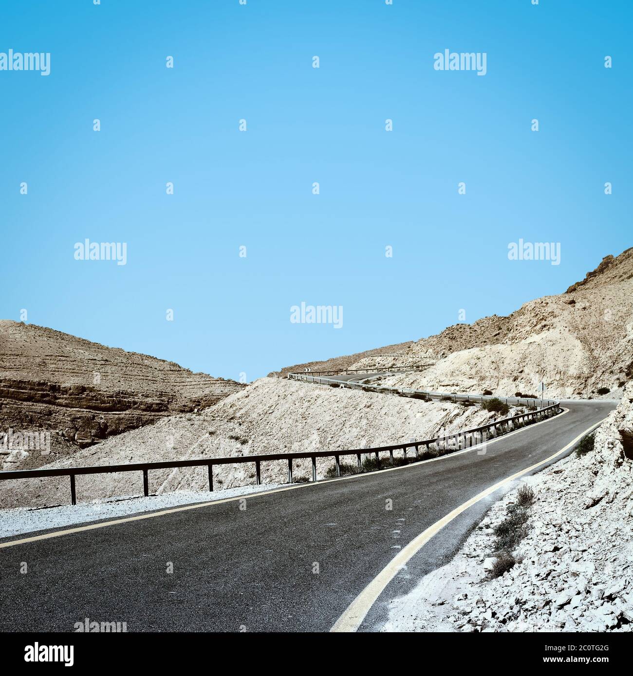 Road in Israel Stock Photo - Alamy