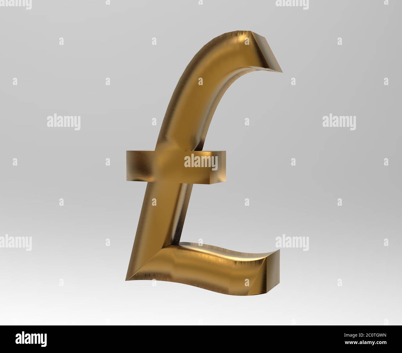 Gold pound symbol on hi-res stock photography and images - Alamy