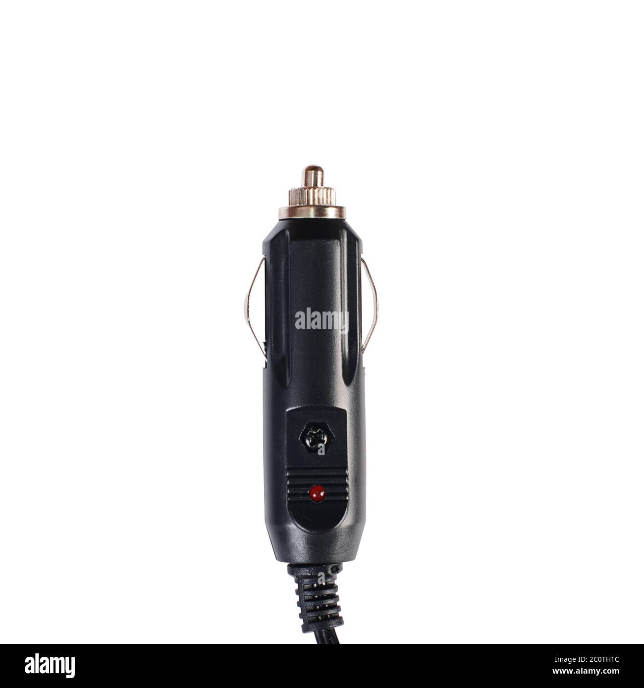 The device in the car lighter Stock Photo - Alamy
