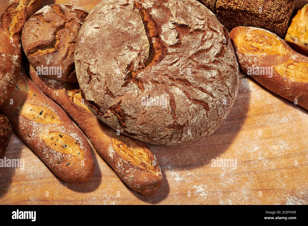 Rustic german bread hi-res stock photography and images - Alamy