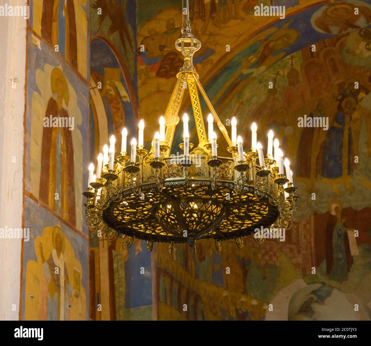 Transfiguration Cathedral in Monastery of Saint Euthymius Suzdal Stock ...