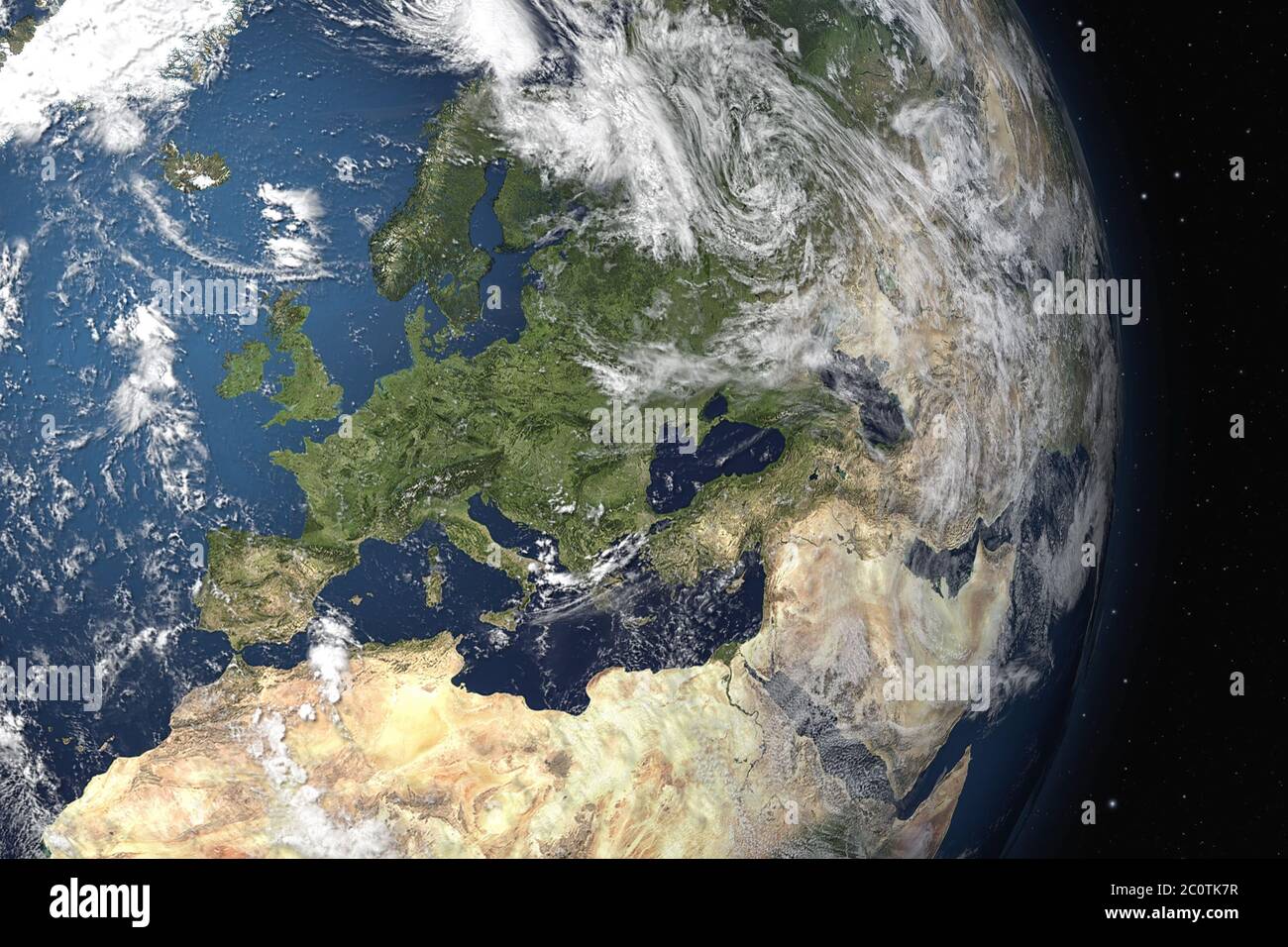 Earth view hi-res stock photography and images - Alamy