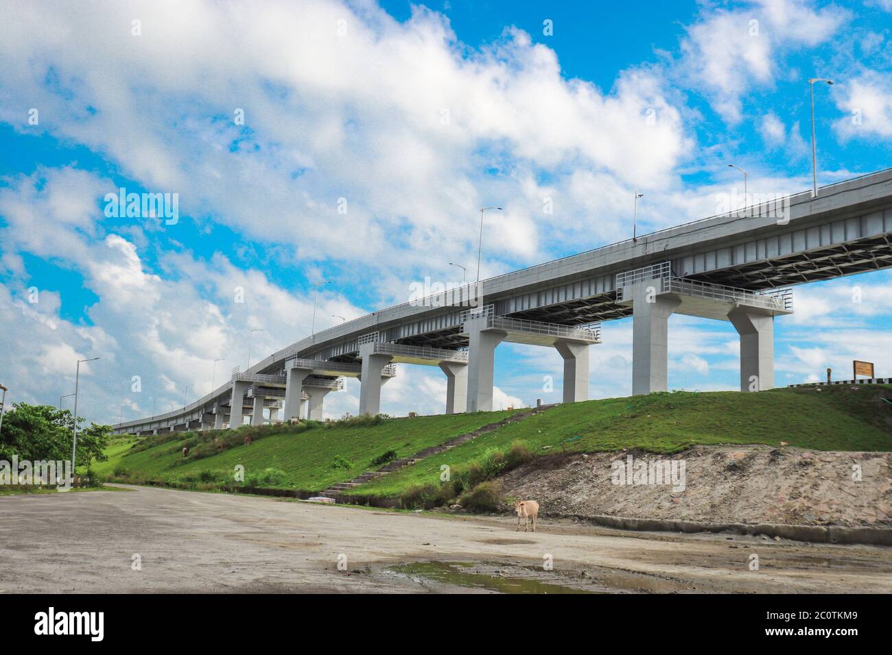 Bogibeel bridge - the longest double decker bridge in india Stock Photo ...