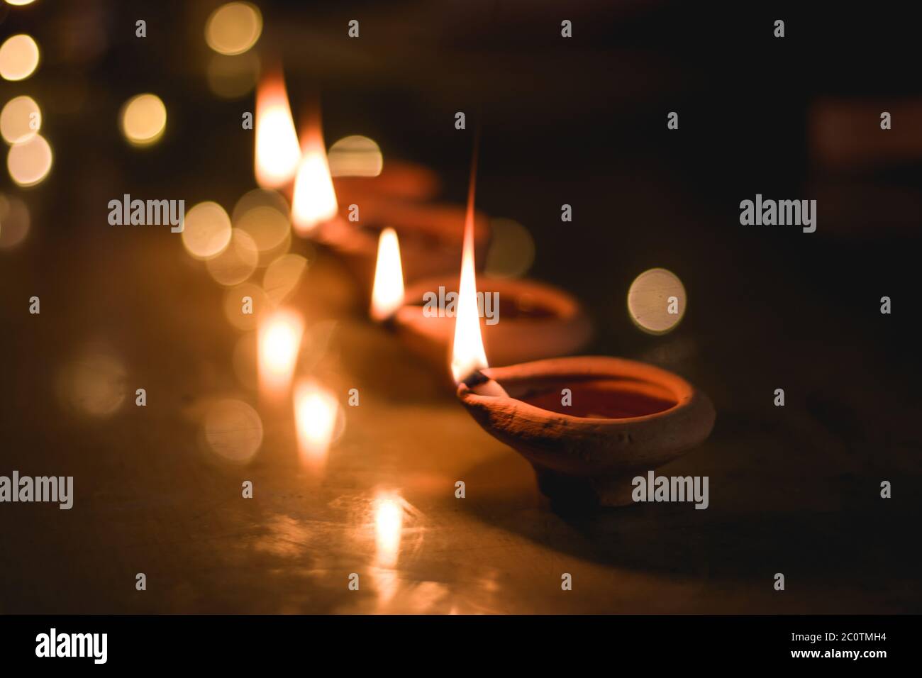 Decorated diya hi-res stock photography and images - Alamy