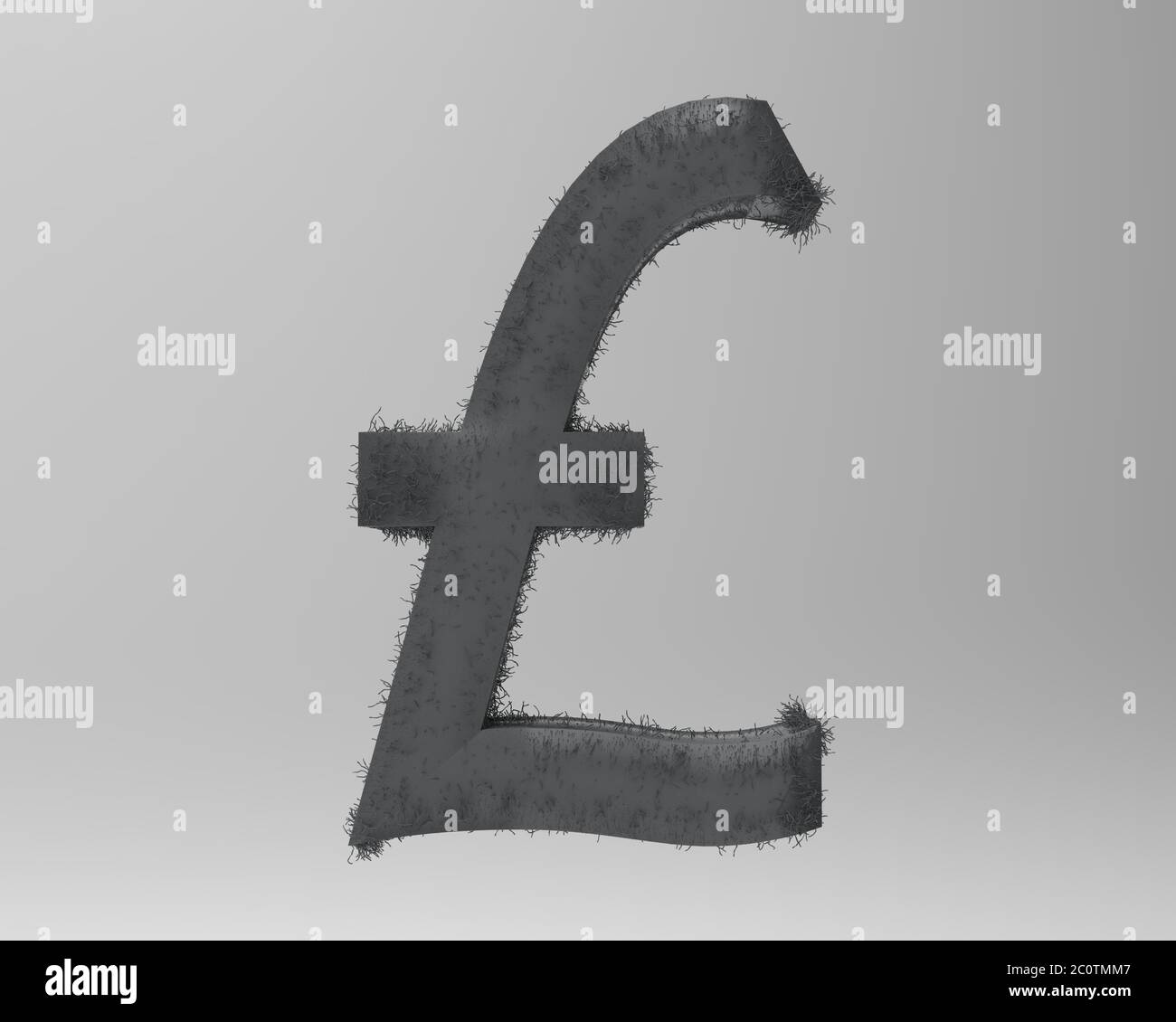 Pound sterling symbol sign isolated GBP symbol 3d render Stock Photo ...