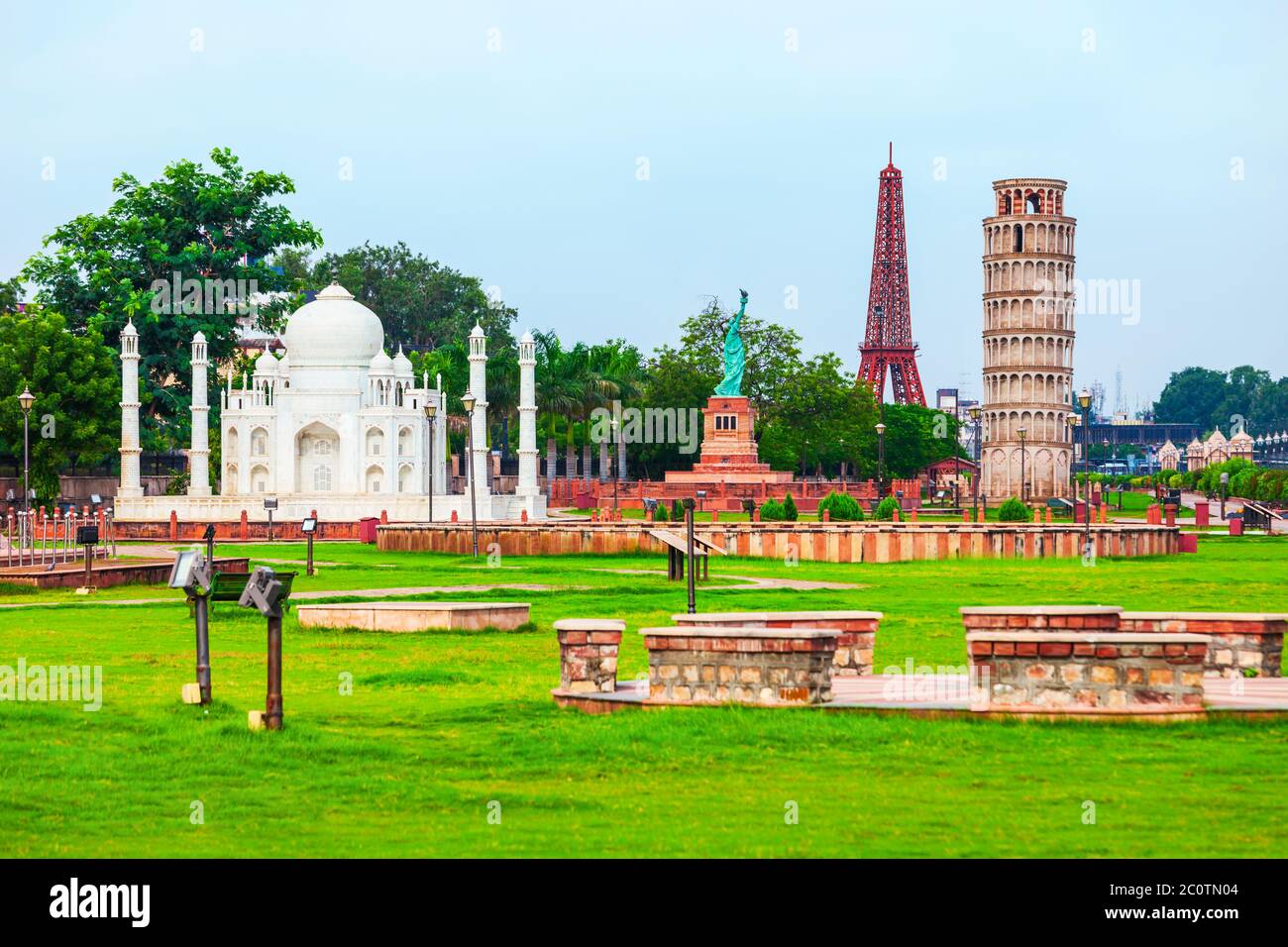 KOTA, INDIA - SEPTEMBER 21, 2019: Seven Wonders Park in Kota city in ...