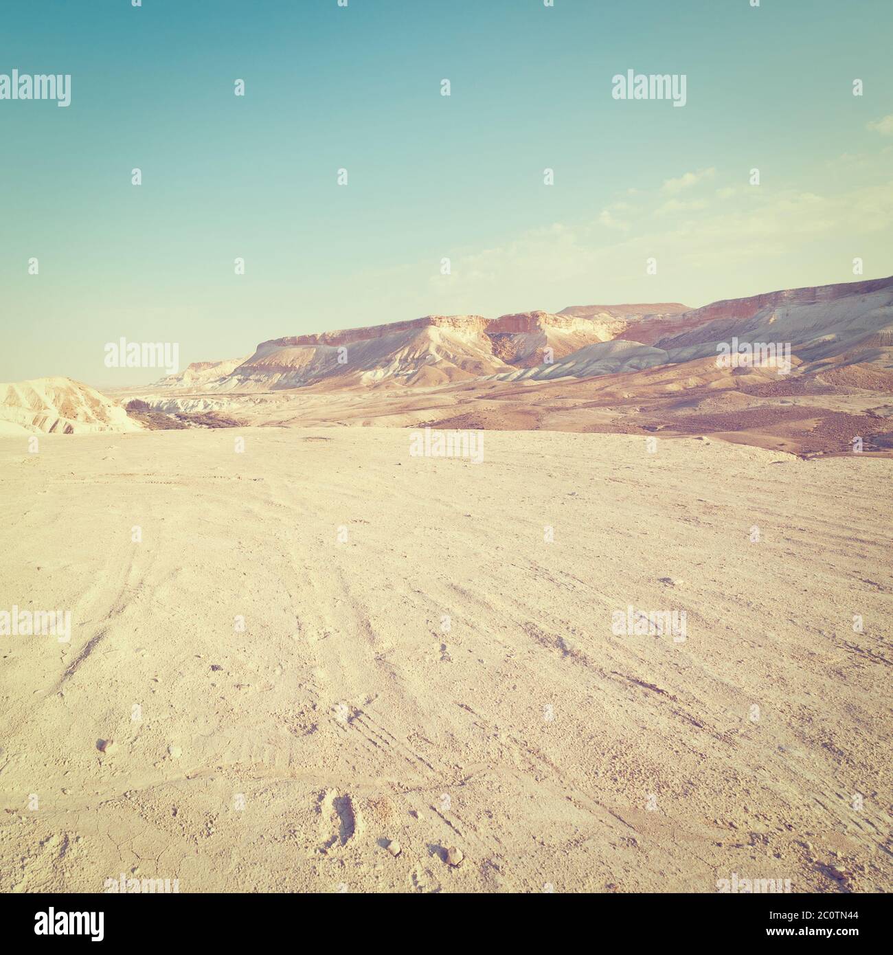 Desert in Israel Stock Photo - Alamy