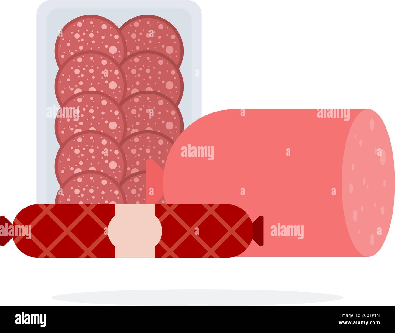 Pork roll eating Stock Vector Images - Alamy