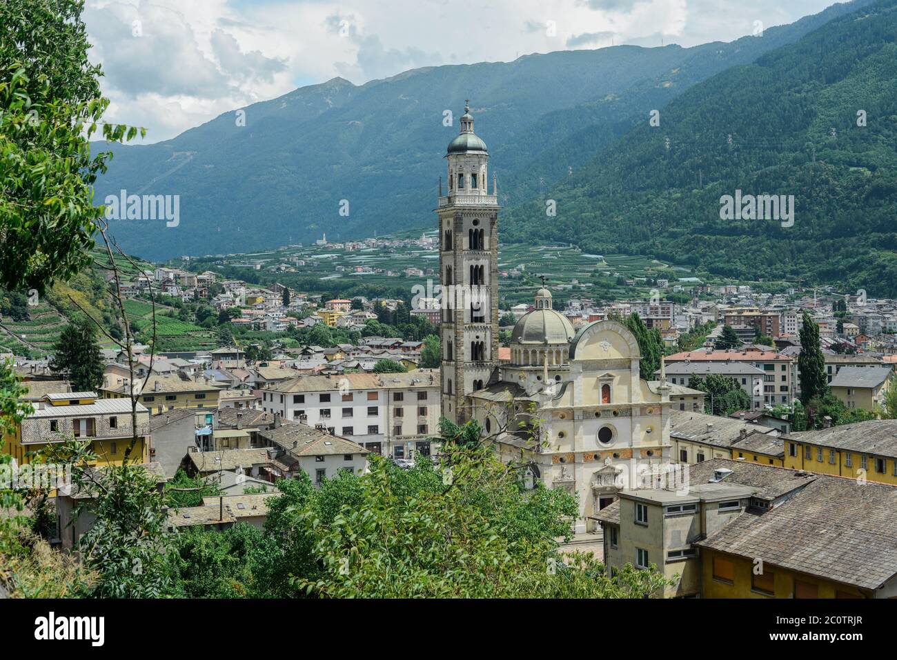 Tirano village italy hi-res stock photography and images - Alamy