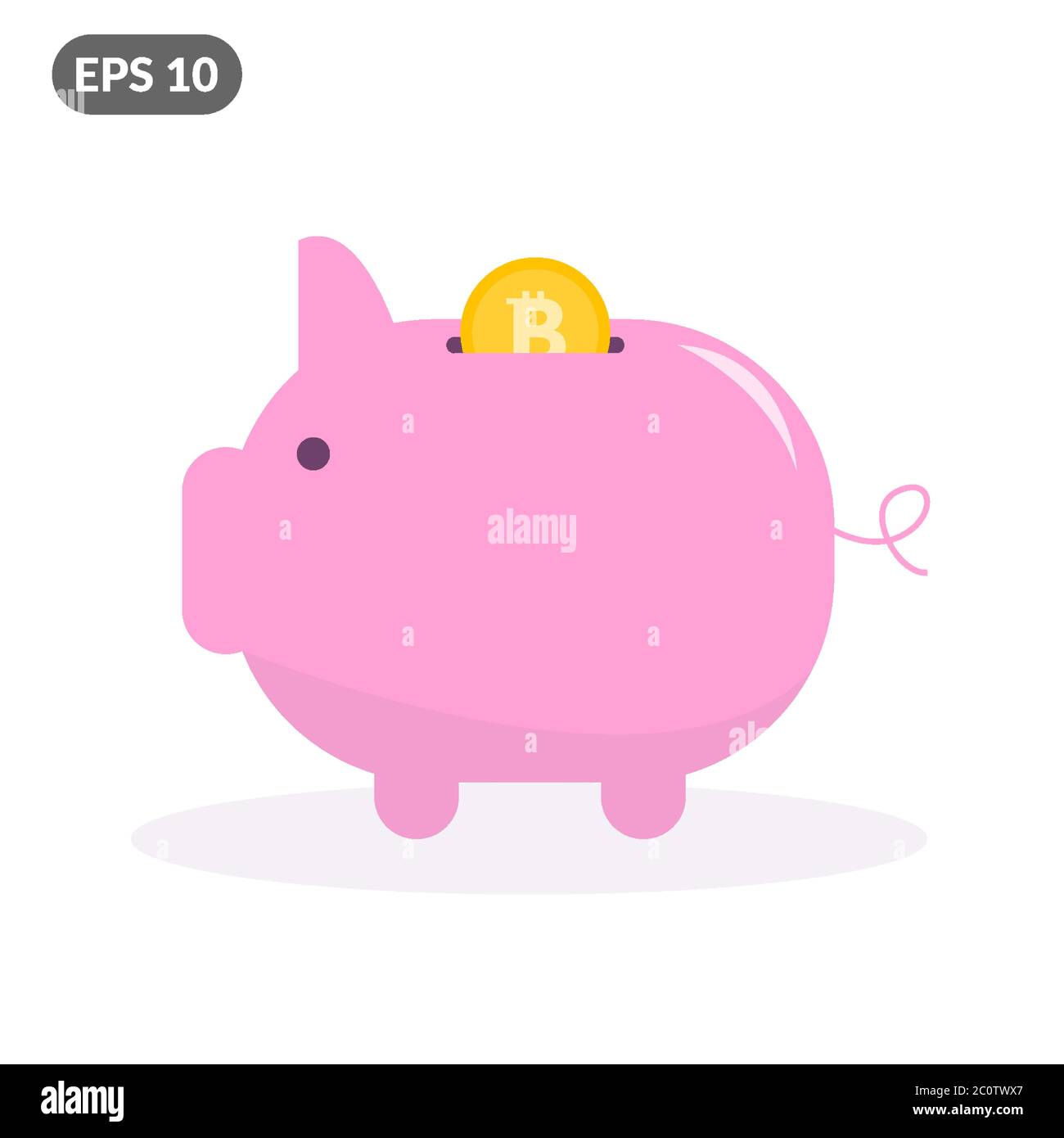 Pink bitcoin hi-res stock photography and images - Alamy