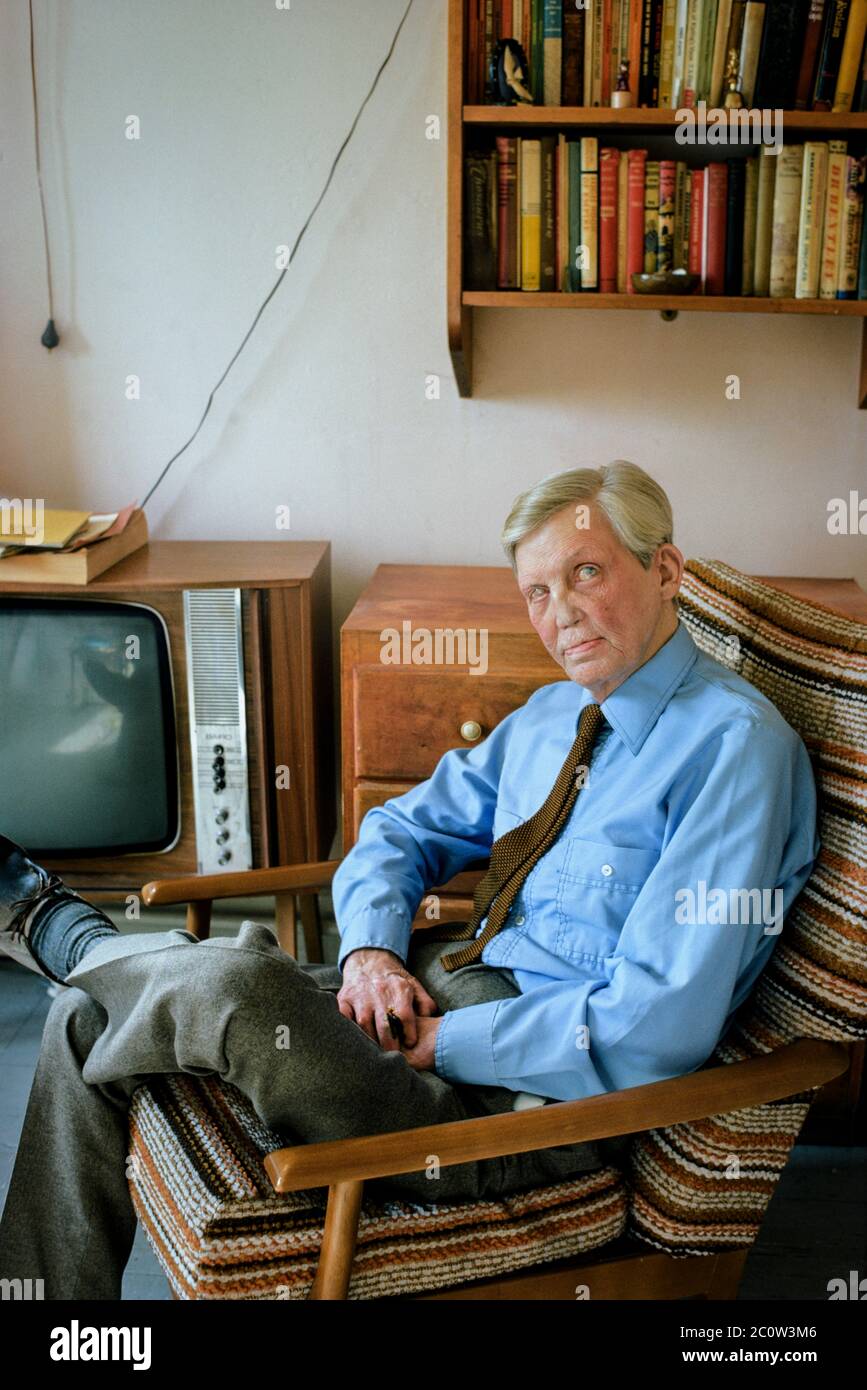 Peter Grieve leprosy victim writer novelist 1976 Stock Photo - Alamy