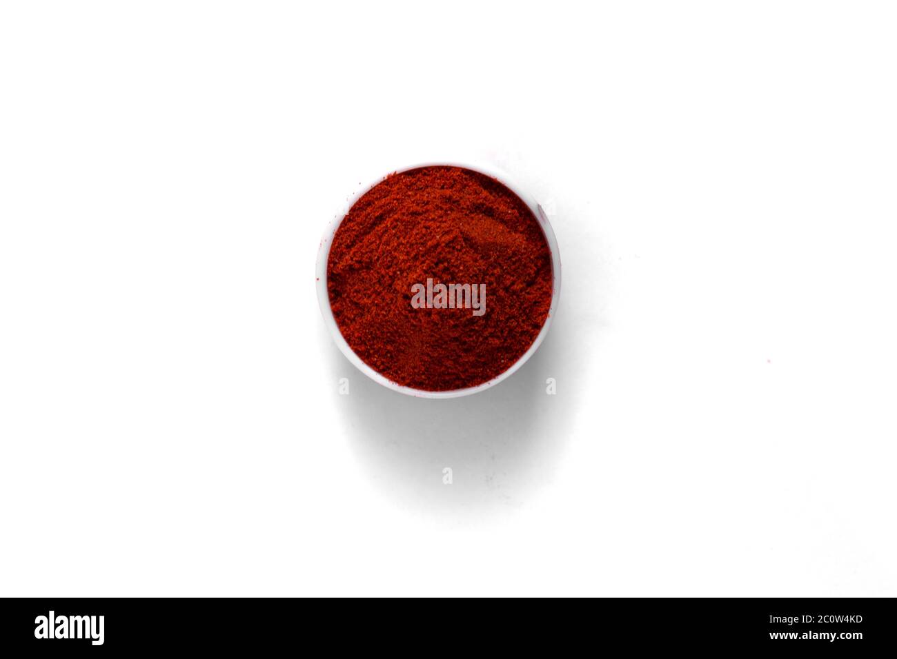 fresh red chilli powder and red chilli isolated stock image Stock Photo ...