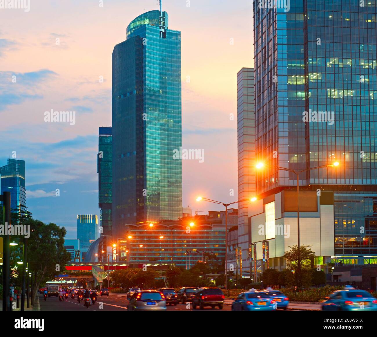 Jakarta Downtown, Indonesia Stock Photo - Alamy
