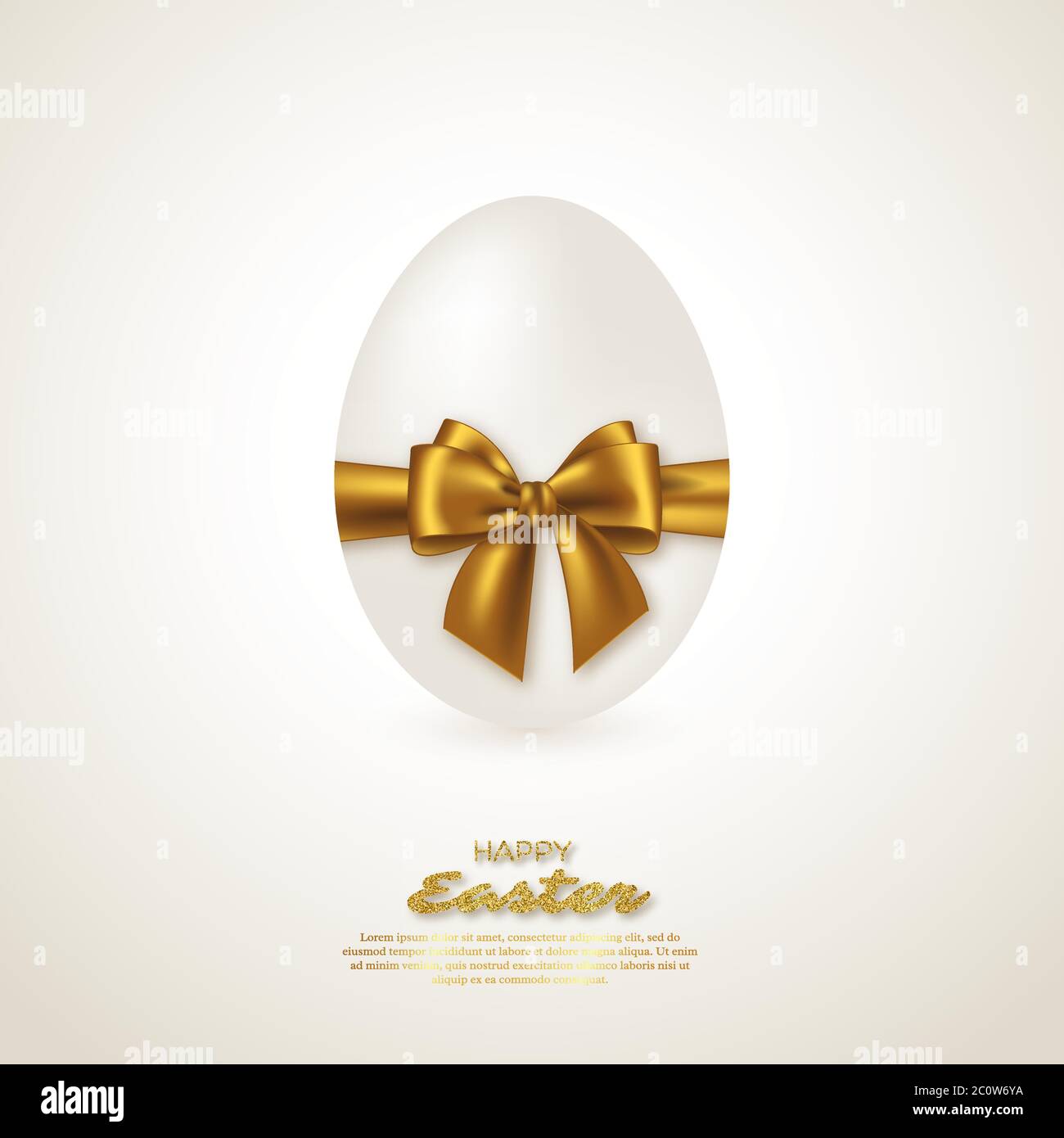 Realistic 3D Easter egg Stock Vector Image & Art - Alamy