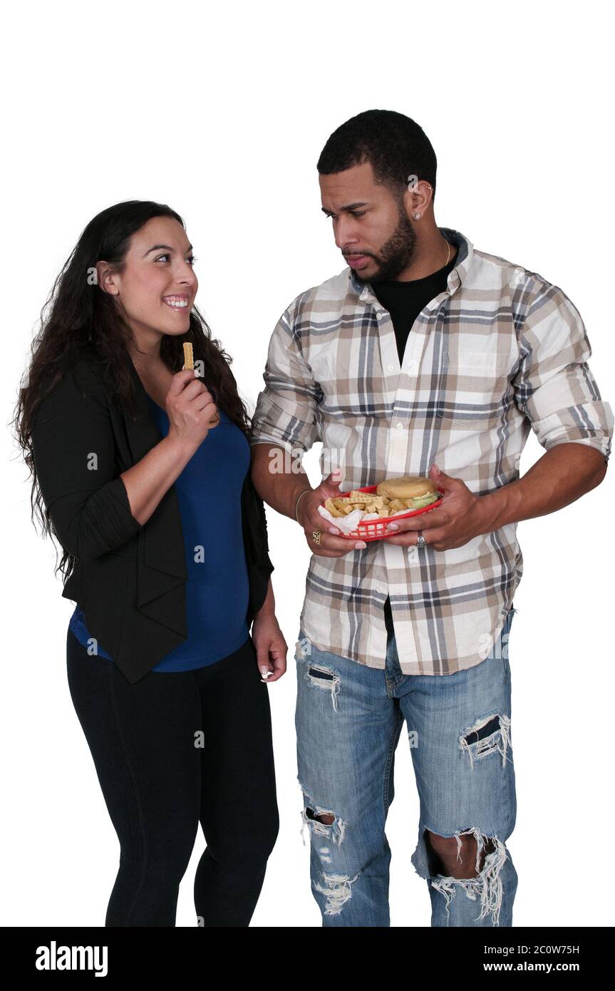 French people eating Cut Out Stock Images & Pictures - Alamy