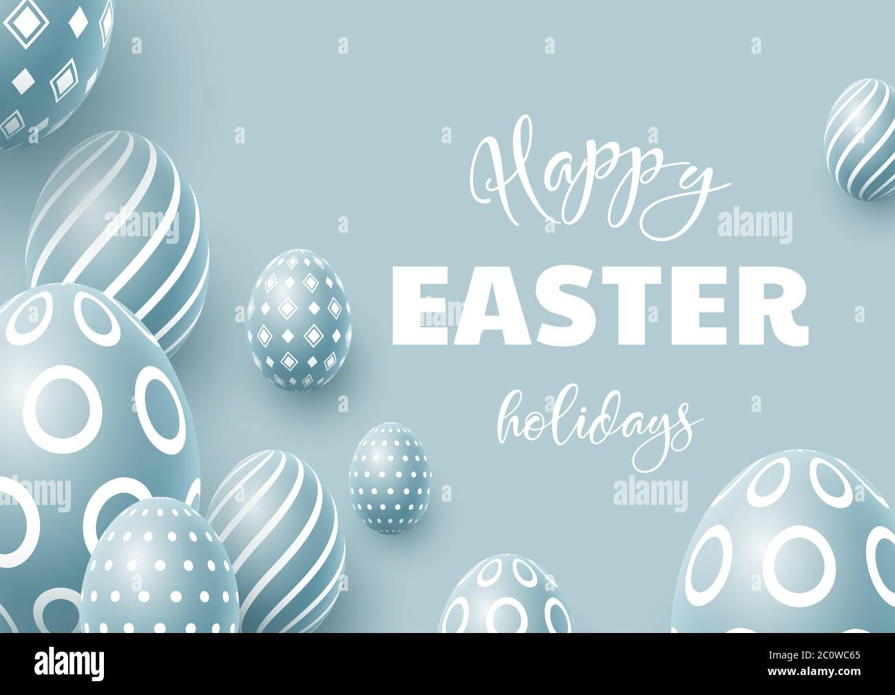 Easter blue Stock Vector Images - Alamy