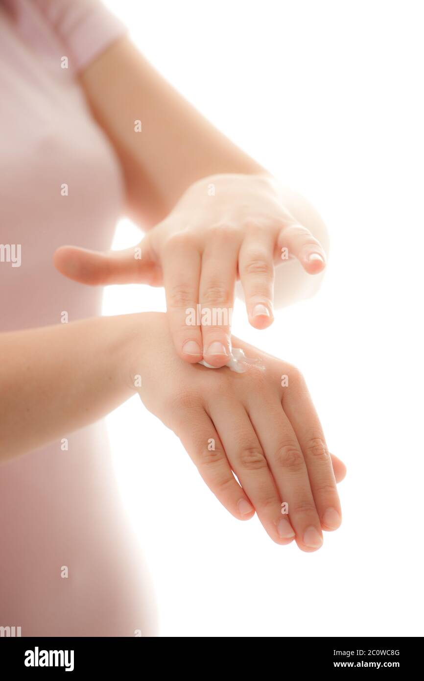 Beautyful female model hands hi-res stock photography and images - Alamy