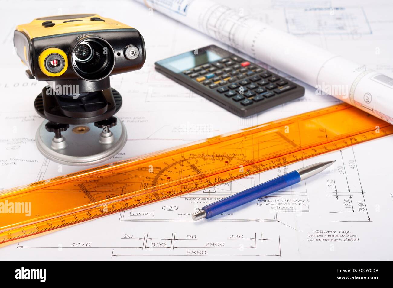 architectural calculator drawing photo picture image copy deduction ...