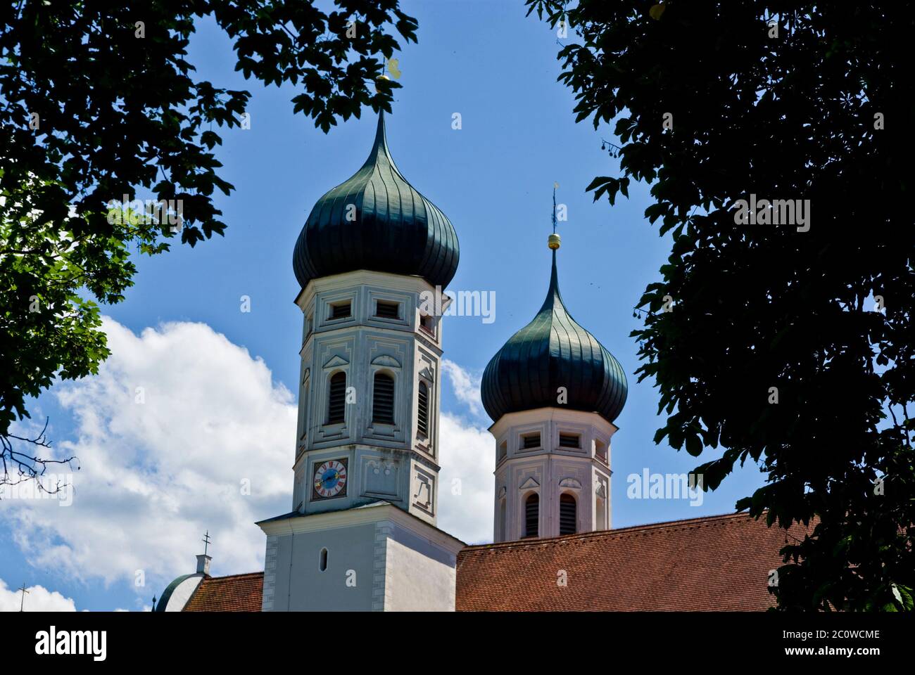 baroque bavaria monastery convent germany german federal republic ...