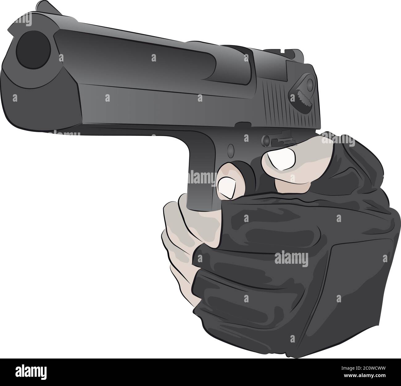 danger illustration murder kill gun firearm arm weapon police hand ...