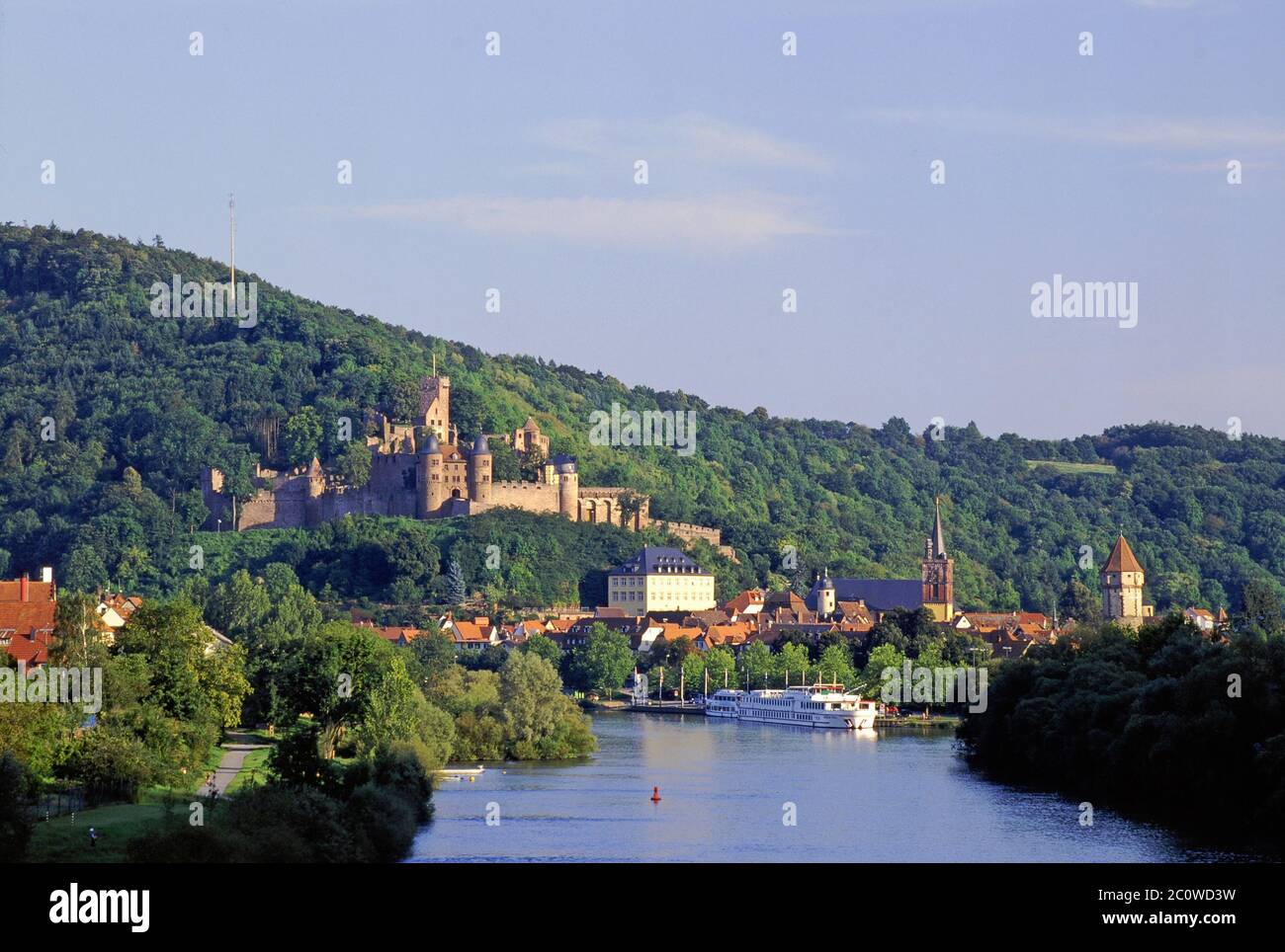 wertheim castle on the main Stock Photo - Alamy