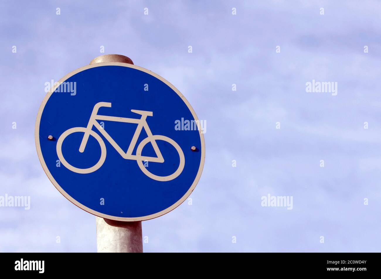 sign signal cycle track sign signal blue sport sports wheel traffic ...