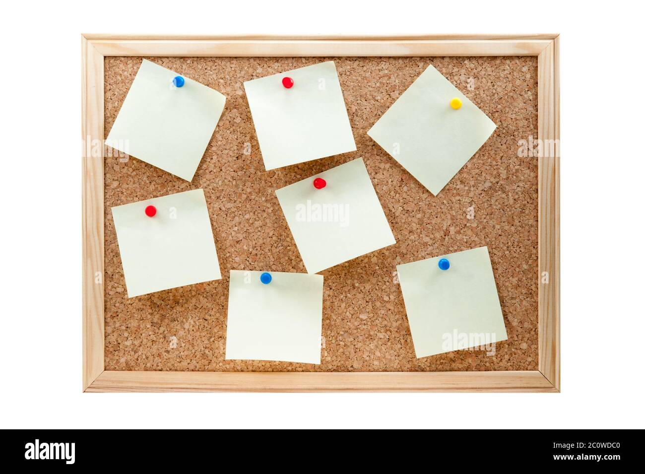 note memo board object isolated cork pin bulletin office note memo ...