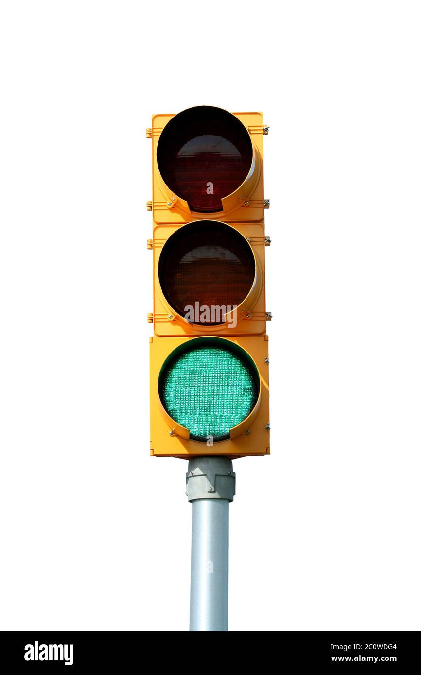 Real Traffic Light Post