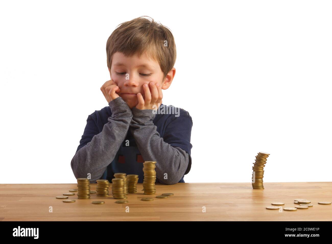 young experienced money towers Stock Photo - Alamy