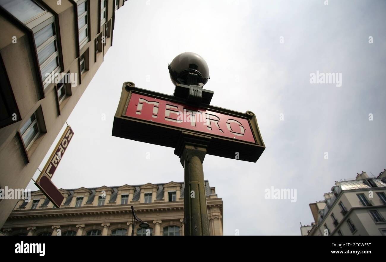 metro transport paris france sign station railway locomotive train ...