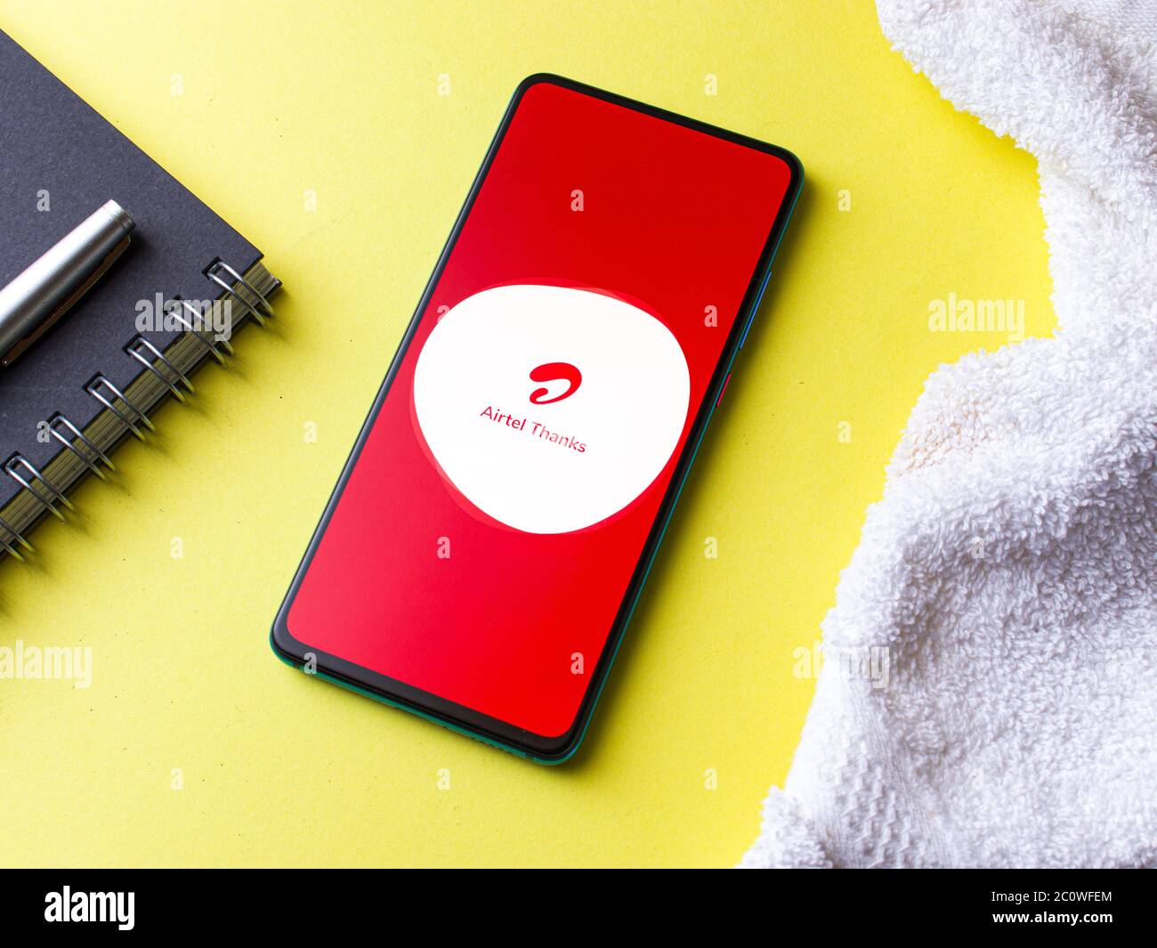 Airtel thanks app hi-res stock photography and images - Alamy