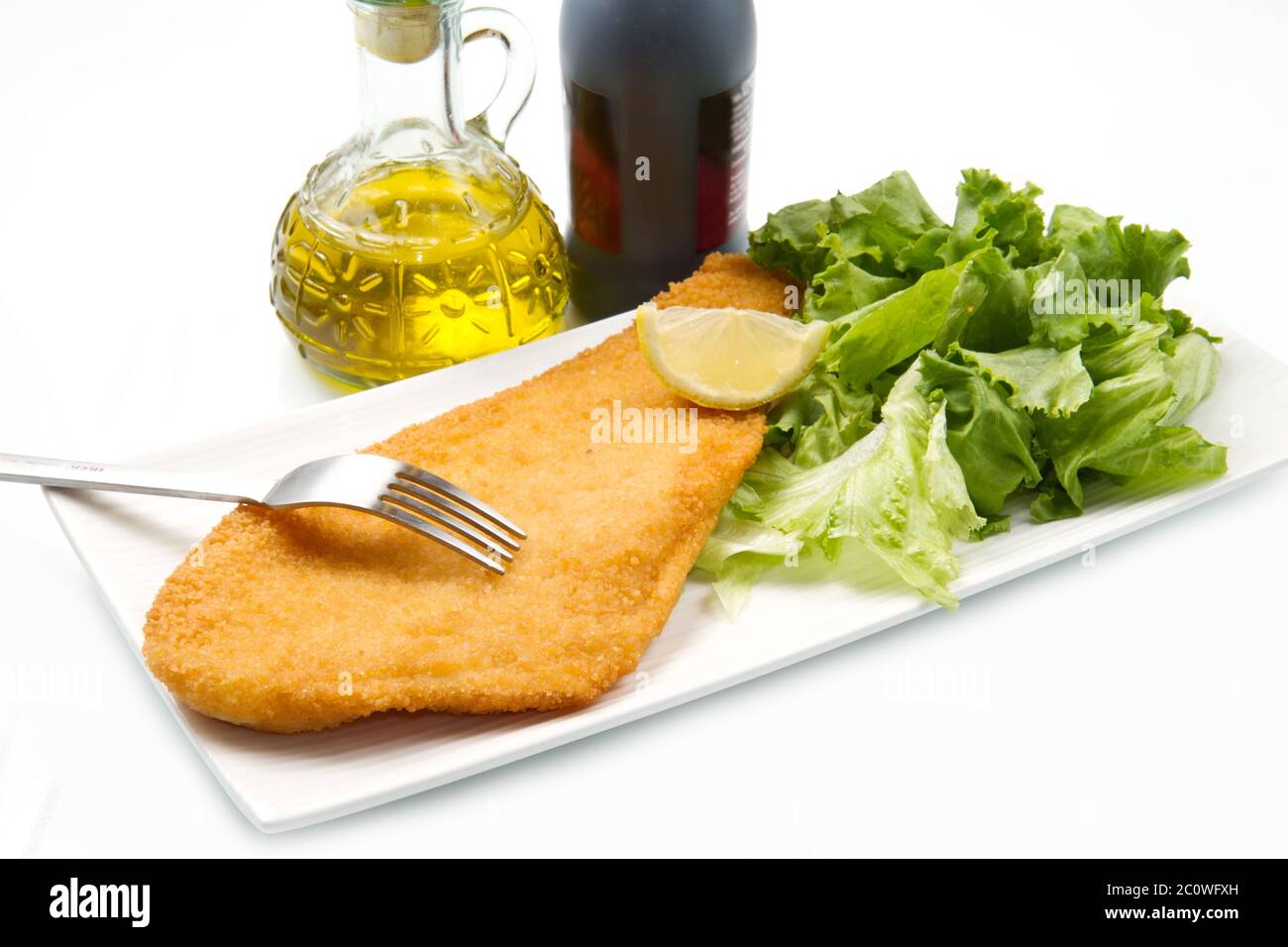 angle, fish, fillet, fried, fish dish, salad, stuffed, food, aliment ...