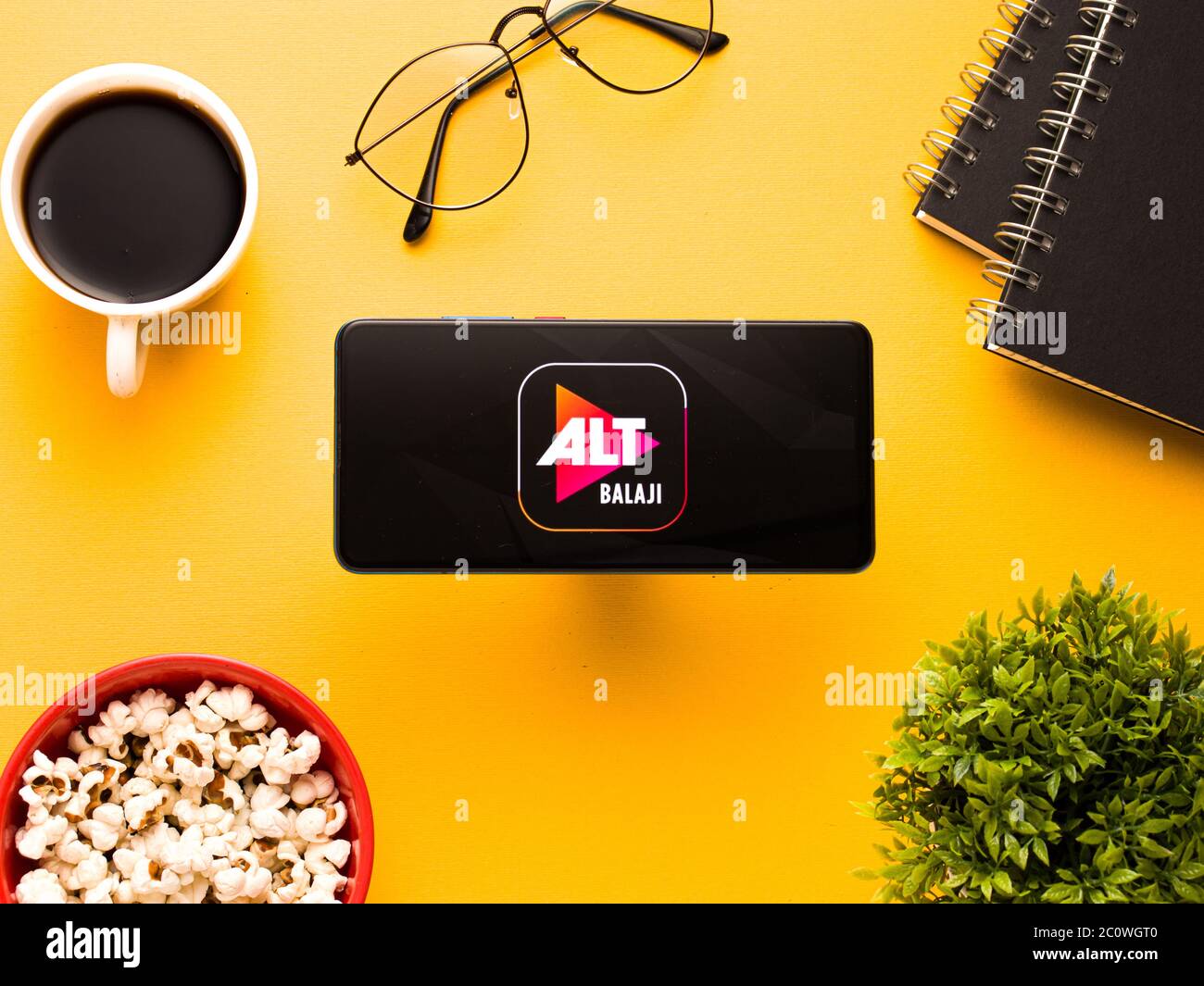 Alt balaji - a video streaming service photographed for stock. sunday ...