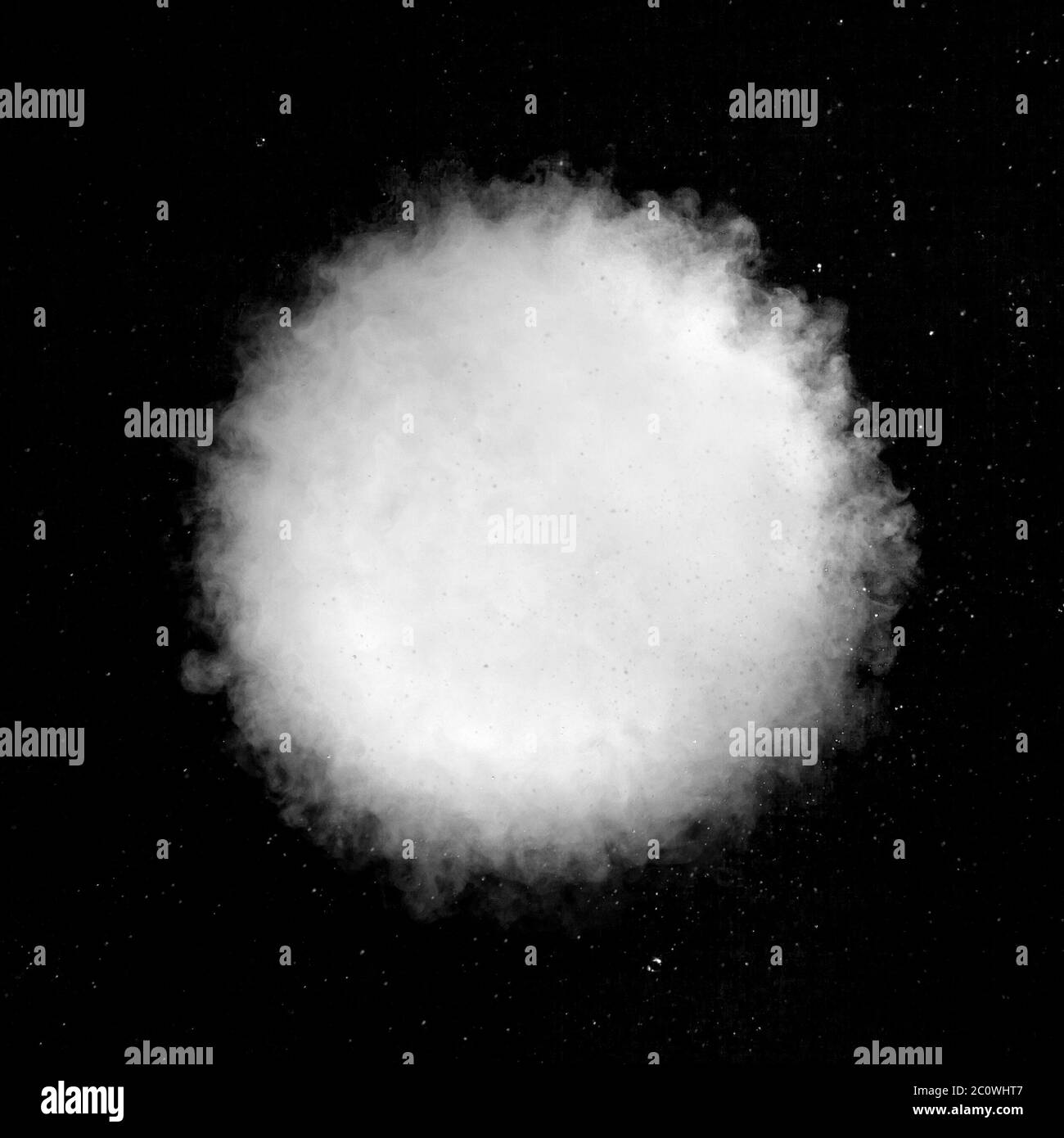 White smoke explosion isolated on hi-res stock photography and images ...