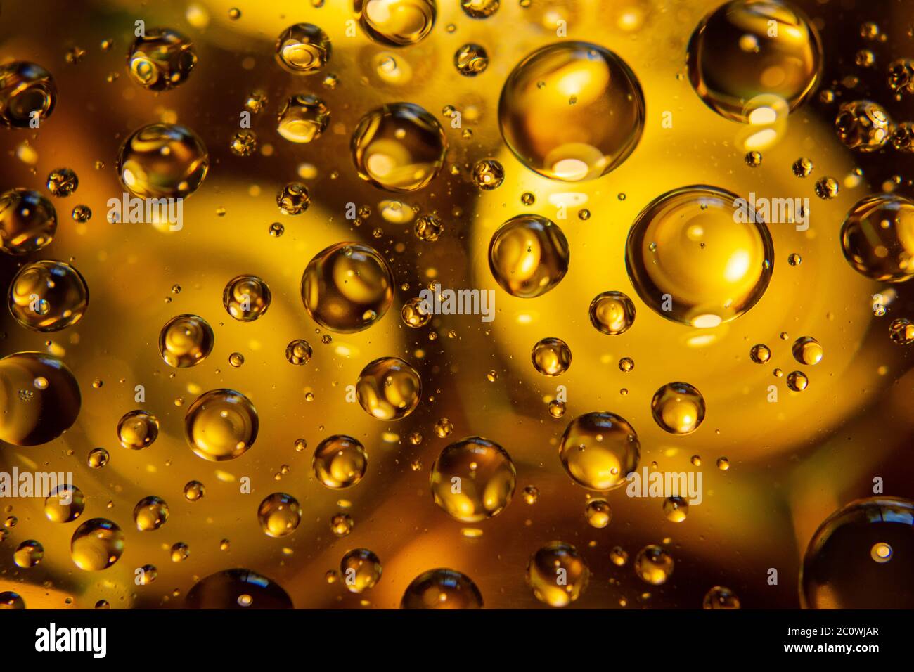 Abstract golden drops background Stock Photo - Alamy