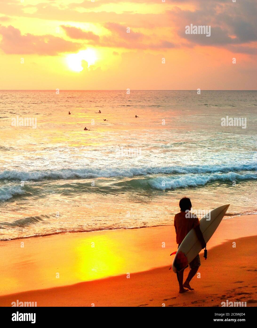 Sri lanka surfing hi-res stock photography and images - Alamy