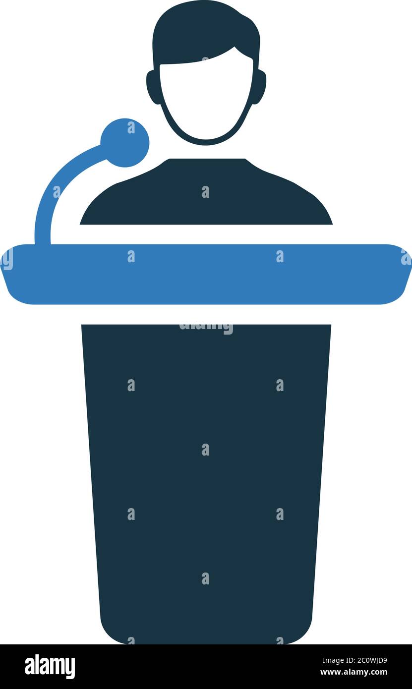 Beautiful, meticulously designed of Conference presentation icon ...