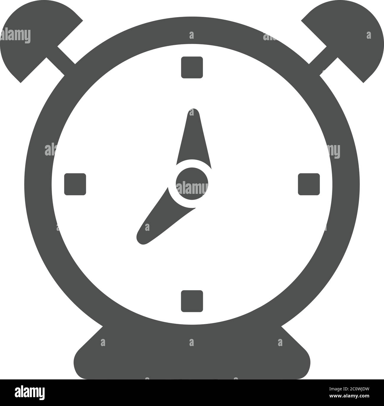 Black table clock Stock Vector Images - Alamy