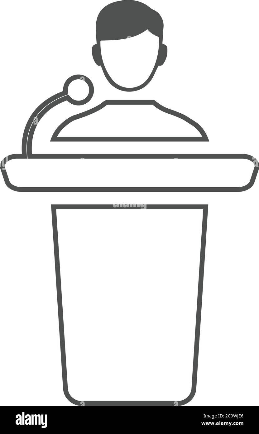 Beautiful, meticulously designed of Conference presentation icon ...