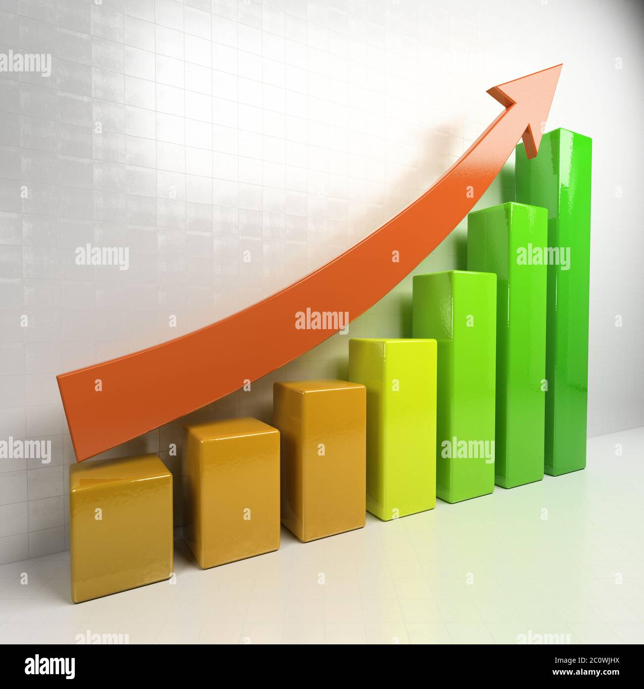 3d graph chart hi-res stock photography and images - Alamy