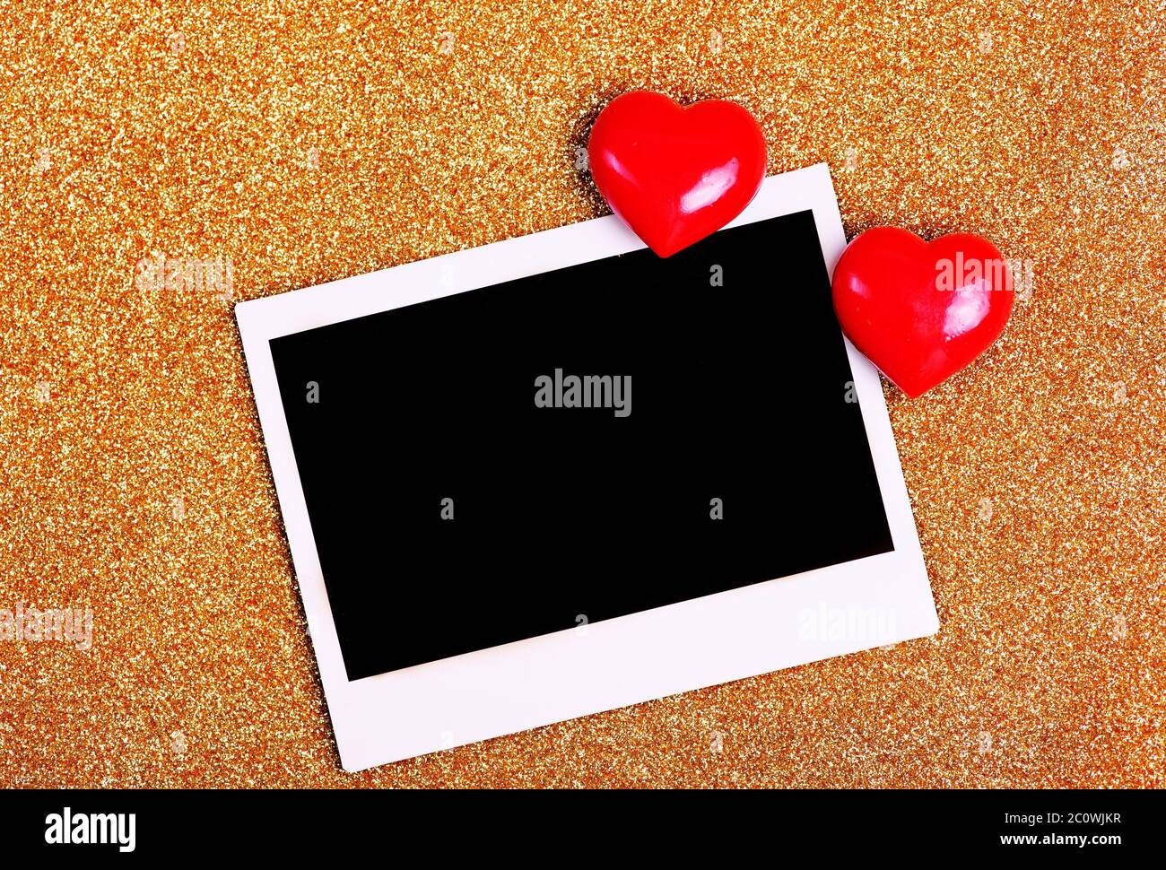 Blank instant photo Stock Photo - Alamy