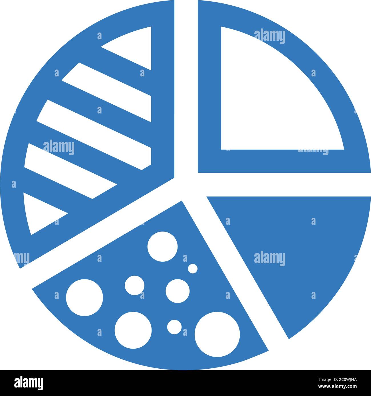 Beautiful design and fully editable Pie chart presentation, statistics ...
