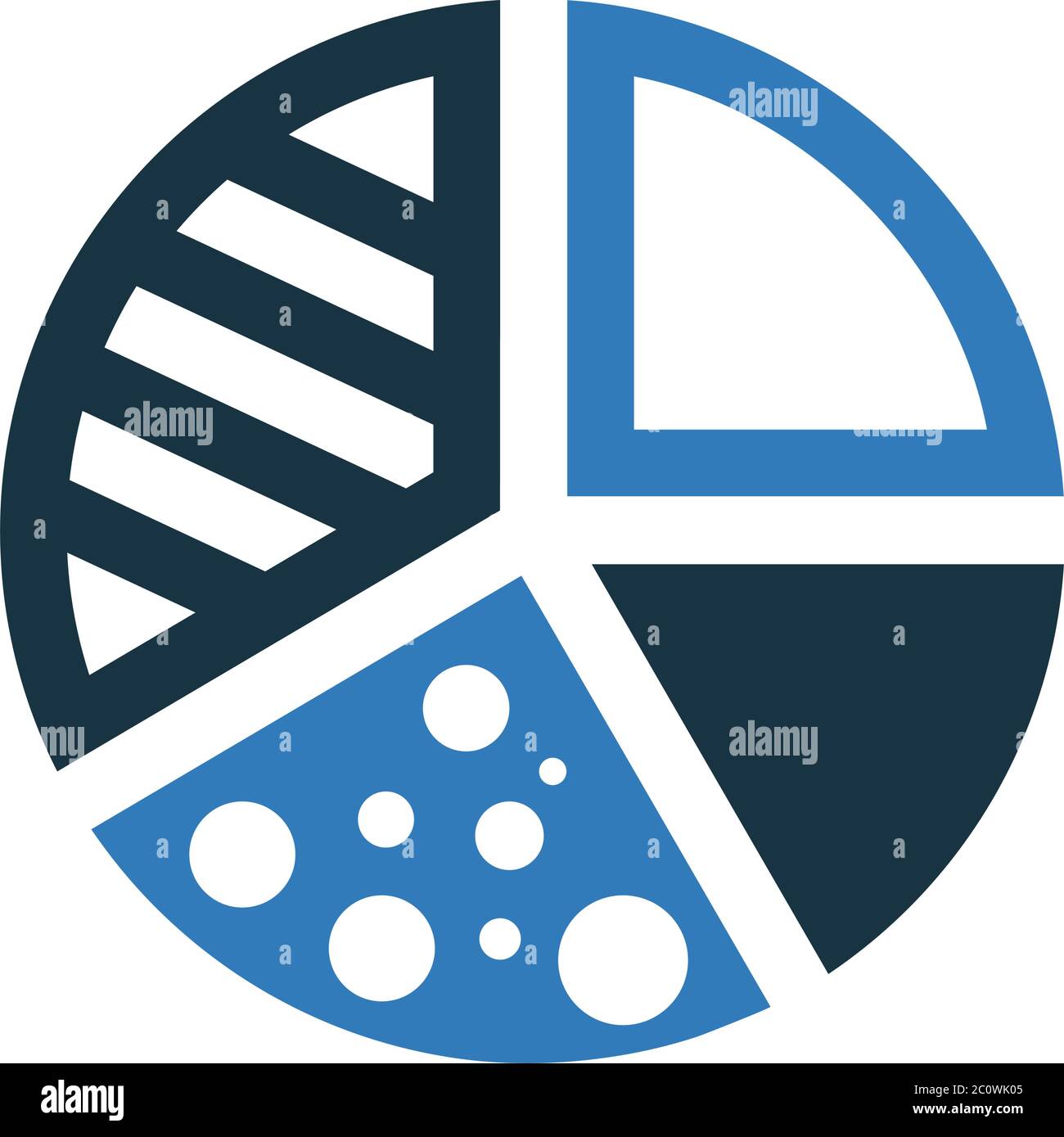 Beautiful design and fully editable Pie chart presentation, statistics ...