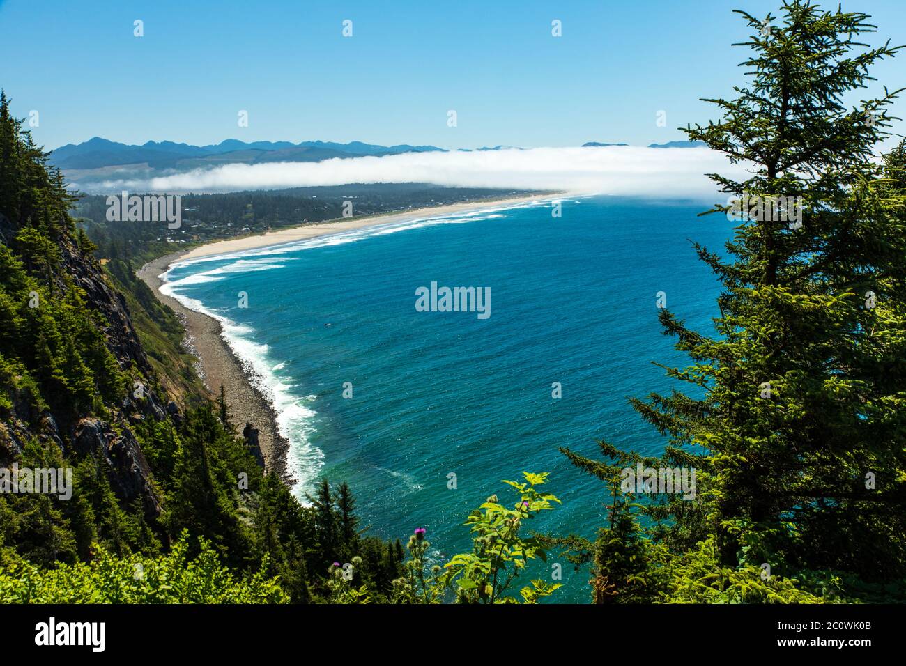 Oregon coast sea cliff view hi-res stock photography and images - Alamy