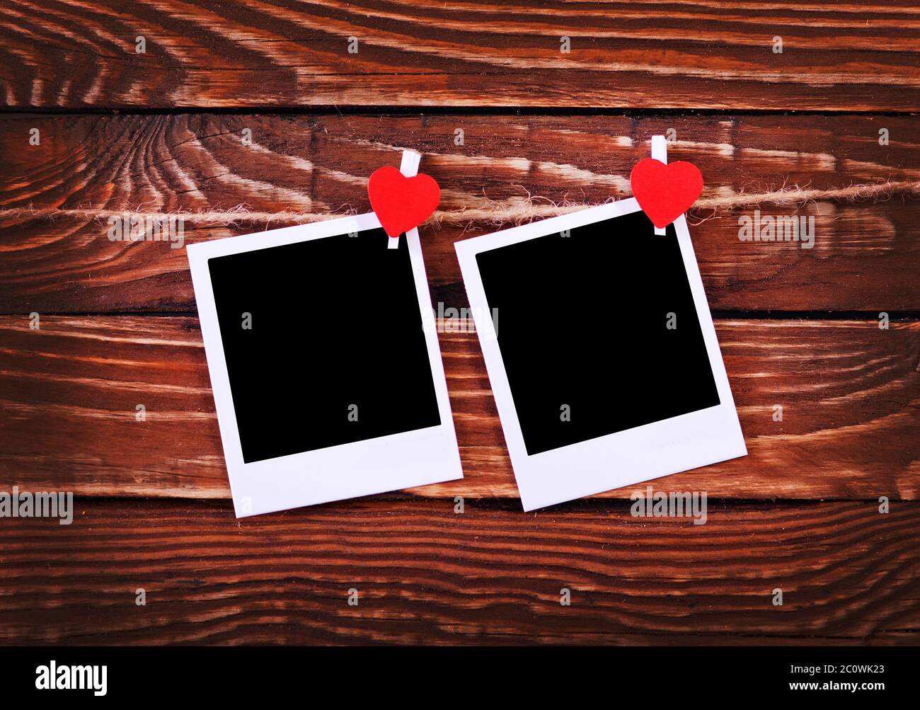 Blank instant photo Stock Photo - Alamy