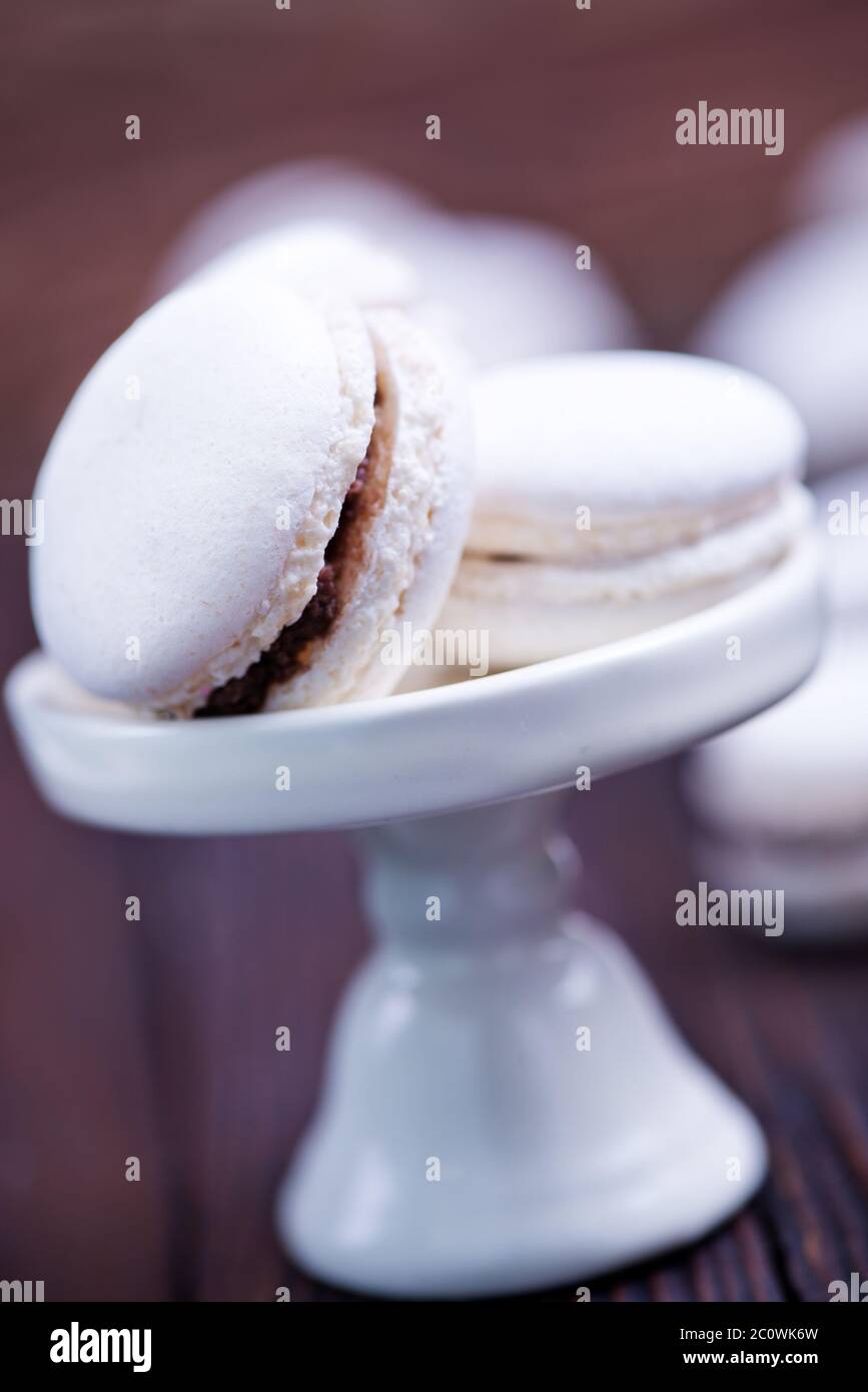 Homemade cake macaroon nuts hi-res stock photography and images - Alamy