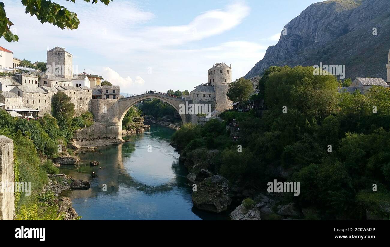Mostar aerial view hi-res stock photography and images - Alamy