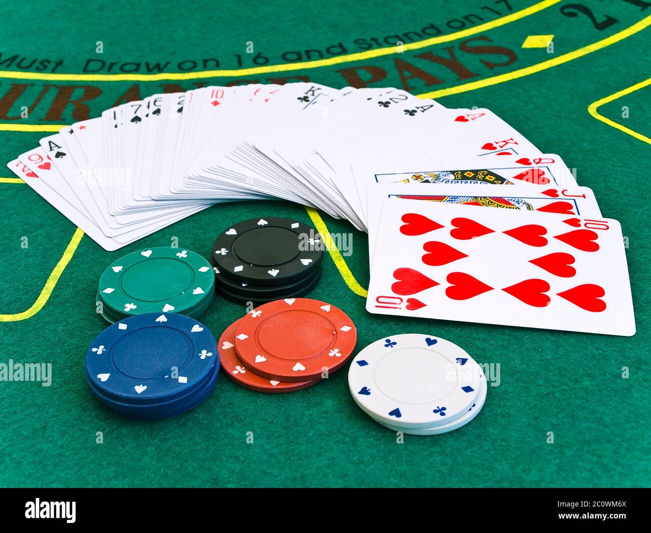 Twenty one card game hi-res stock photography and images - Alamy
