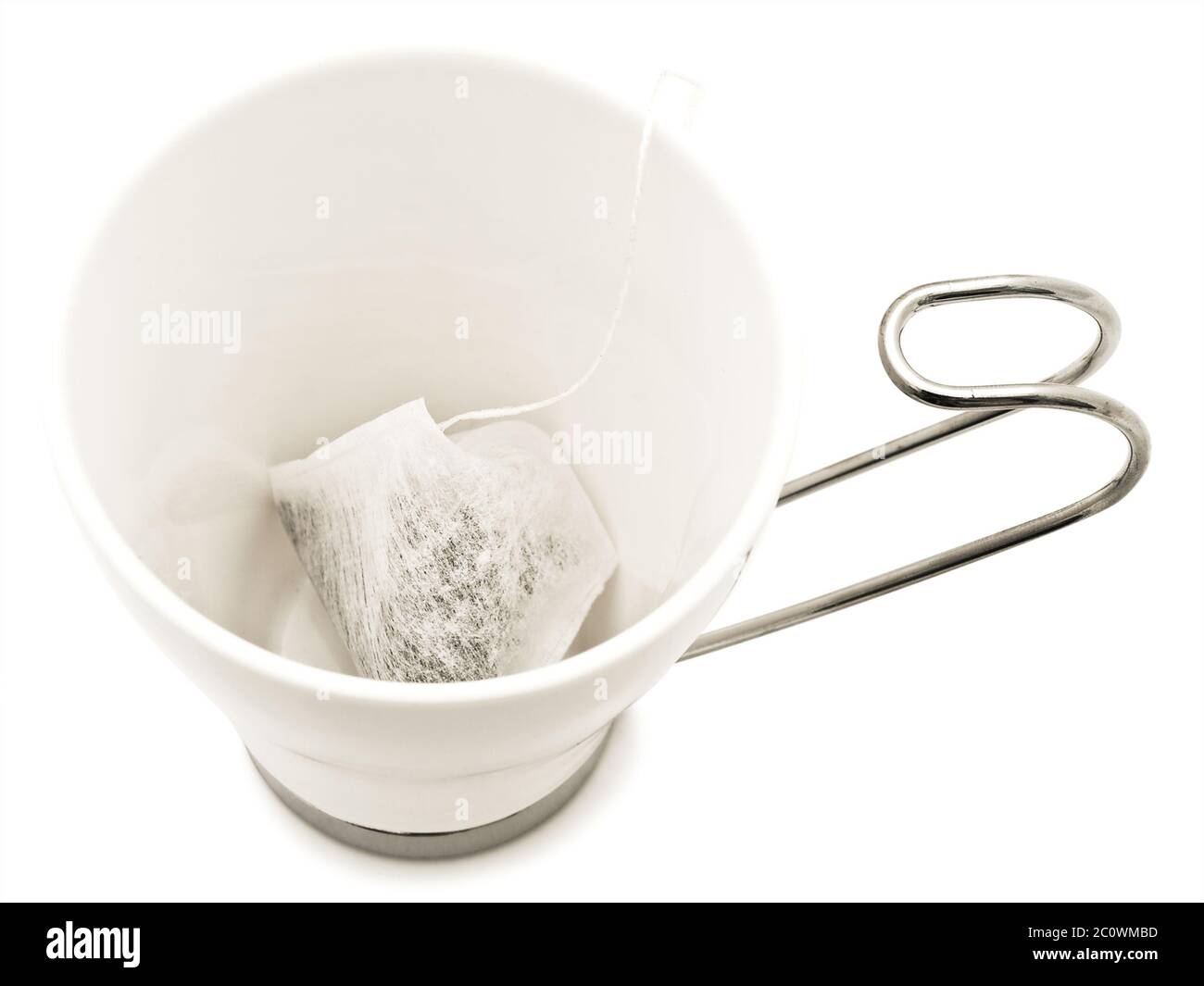 white modern cup Stock Photo - Alamy