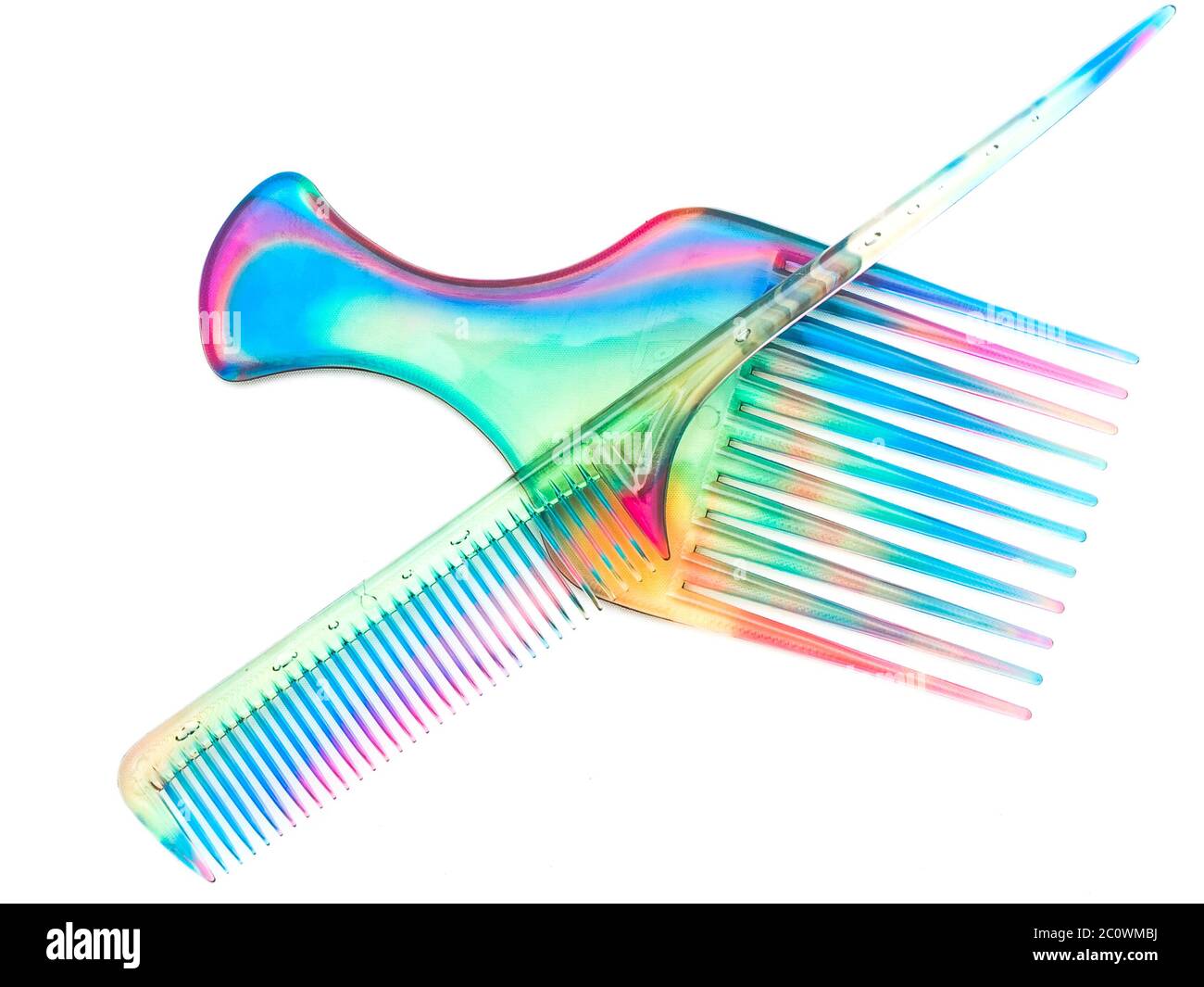 Professional salon combs Cut Out Stock Images & Pictures - Alamy